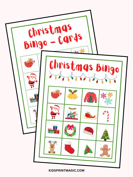 Free Printable Christmas Scavenger Hunt – Kids Print Magic