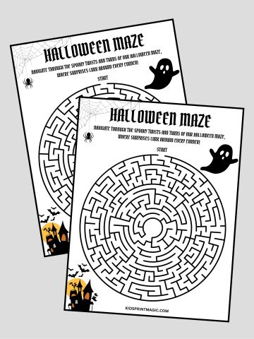 Free Printable Halloween ABC Game – Kids Print Magic